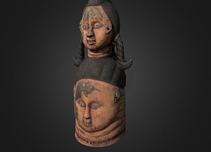 Temne Mask 3d model. Free download. | Creazilla