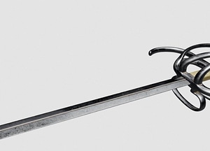Rapier of D. João de Mascarenhas - Free 3d model on creazilla.com
