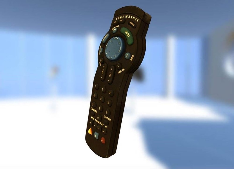 Time Warner SA Remote - Free 3d model on creazilla.com