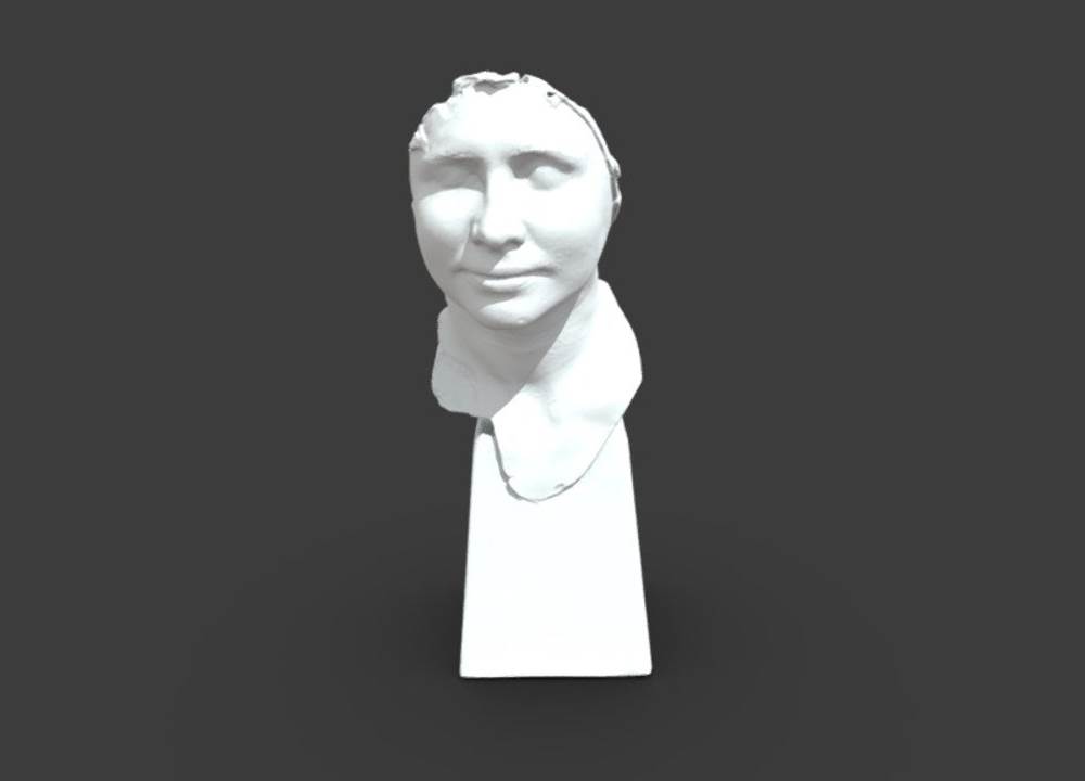 Helen Adams Keller - Free 3d model on creazilla.com