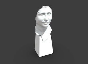 Helen Adams Keller - Free 3d model on creazilla.com