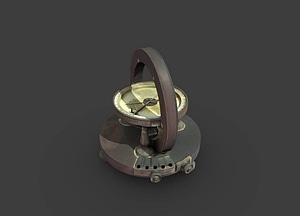 Western Electric Tangent Galvanometer - Free 3d model on creazilla.com