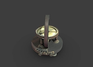 Western Electric Tangent Galvanometer - Free 3d model on creazilla.com