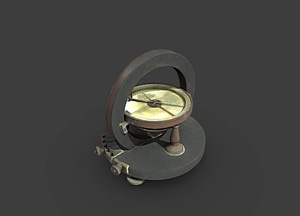 Western Electric Tangent Galvanometer - Free 3d model on creazilla.com