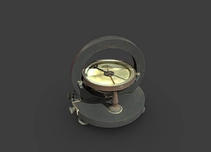 Western Electric Tangent Galvanometer - Free 3d model on creazilla.com