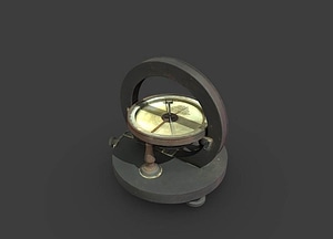 Western Electric Tangent Galvanometer - Free 3d model on creazilla.com