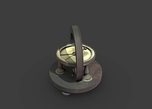 Western Electric Tangent Galvanometer - Free 3d model on creazilla.com