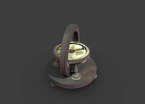 Western Electric Tangent Galvanometer - Free 3d model on creazilla.com