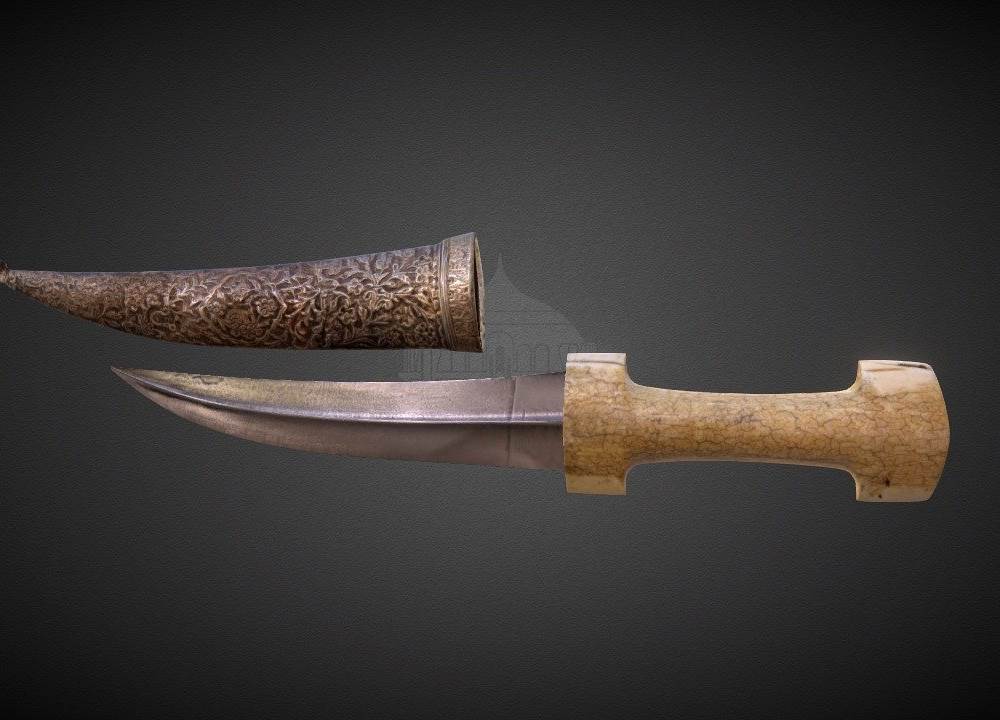 Dagger with Scabbard - Free 3d model on creazilla.com