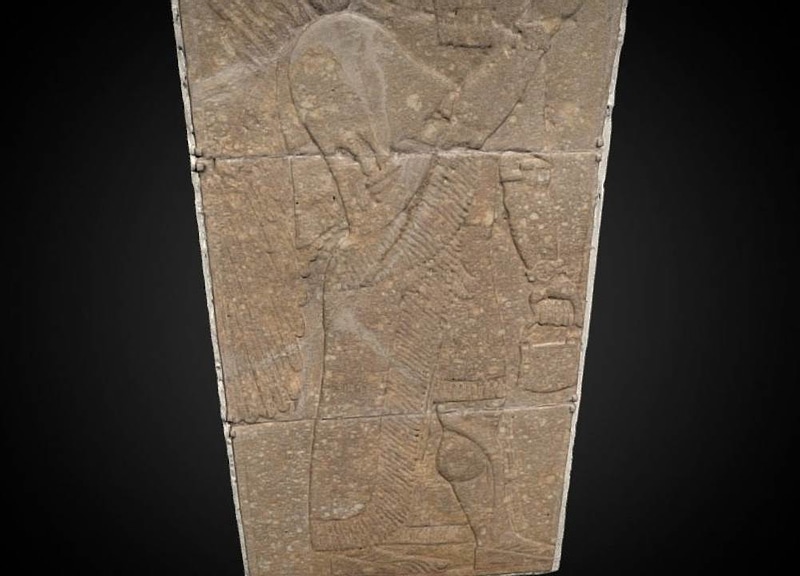 Assyrian Winged Genius - Free 3d model on creazilla.com