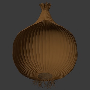 Onion - Free 3d model on creazilla.com