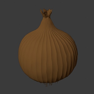 Onion - Free 3d model on creazilla.com