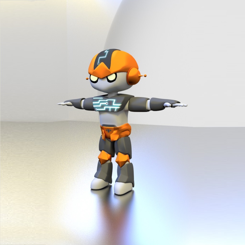 Robot Boy - Free 3d model on creazilla.com