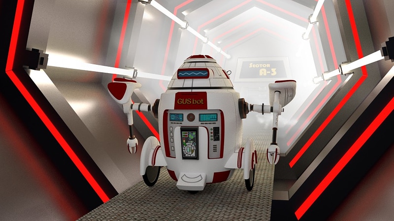 Droid - Free 3d model on creazilla.com