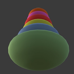 Stacking Toy 3d model