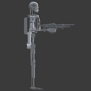 Terminator - Free 3d model on creazilla.com