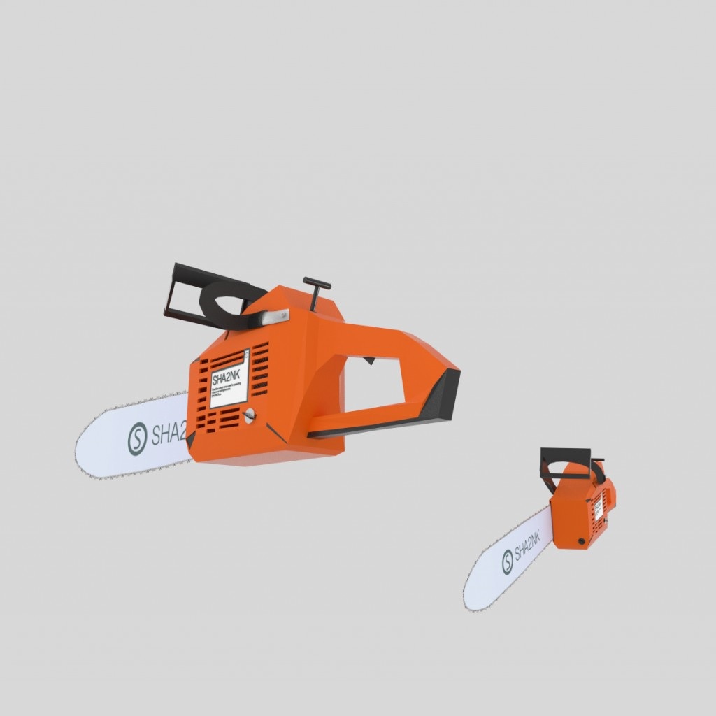 ChainSaw - Free 3d model on creazilla.com