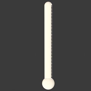 Simple Thermometer - Free 3d model on creazilla.com