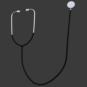 Stethoscope - Free 3d model on creazilla.com