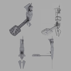 Space Research Labs - Free 3d model on creazilla.com