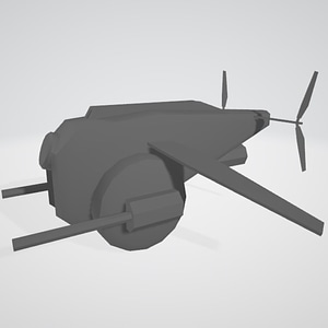 Space Drones and Rovers - Free 3d model on creazilla.com