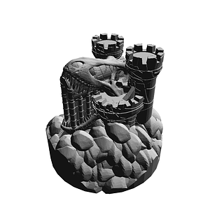 Castle Rexor - Free 3d model on creazilla.com