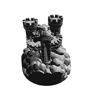 Castle Rexor - Free 3d model on creazilla.com