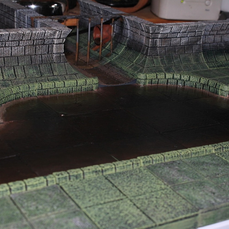 Sewer Deep Pool 3d model