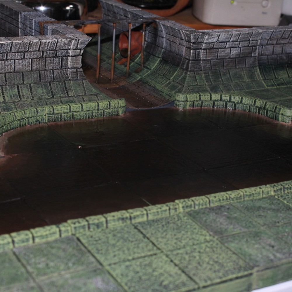 Sewer Deep Pool 3d model