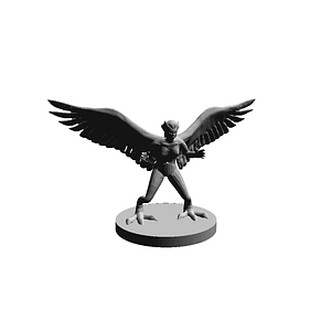 Harpy - Free 3d model on creazilla.com