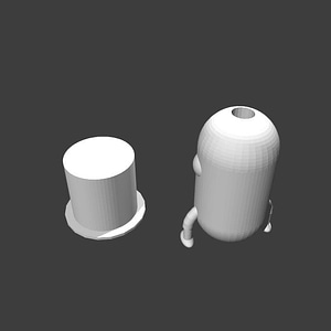 Character - Free 3d model on creazilla.com