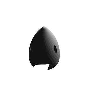 3-Blade Spinner - Free 3d model on creazilla.com