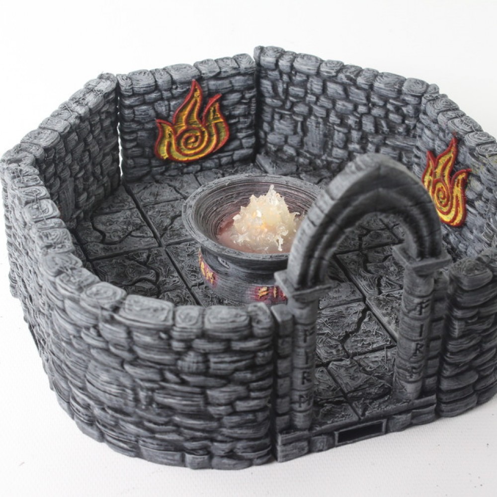 Encounter Fire Shrine - Free 3d model on creazilla.com