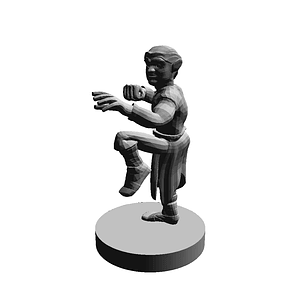 Monk Collection - Free 3d model on creazilla.com