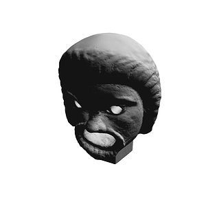 Male Comic Mask - Free 3d model on creazilla.com