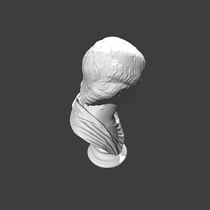 Portrait of Roman lady - Free 3d model on creazilla.com