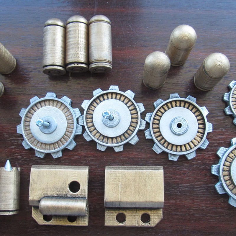 Bioshock pistol parts - Free 3d model on creazilla.com