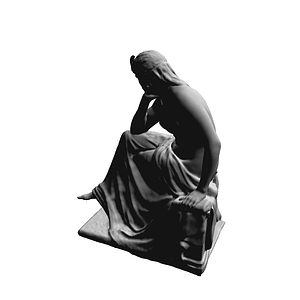 The Libyan Sibyl - Free 3d model on creazilla.com