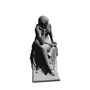 The Libyan Sibyl - Free 3d model on creazilla.com