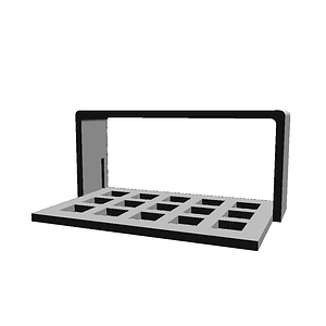 DC motor mount - Free 3d model on creazilla.com