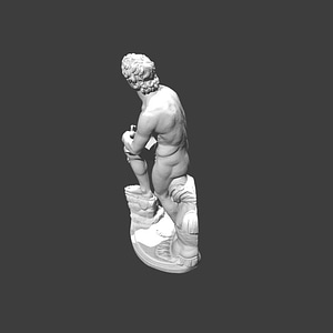 The Rondanini Alexander - Free 3d model on creazilla.com