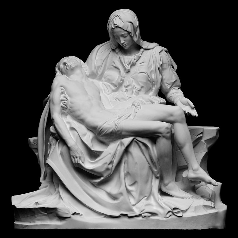 La Pietà - Free 3d model on creazilla.com