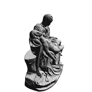La Pietà - Free 3d model on creazilla.com