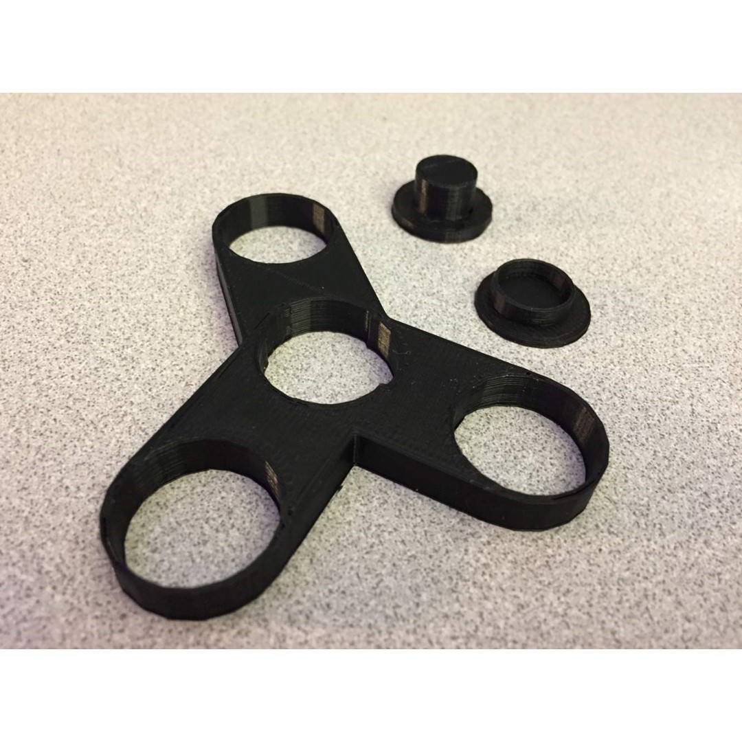 Basic Fidget Spinner - Free 3d model on creazilla.com