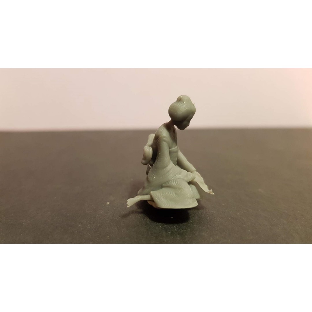 Sad Geisha - Free 3d model on creazilla.com