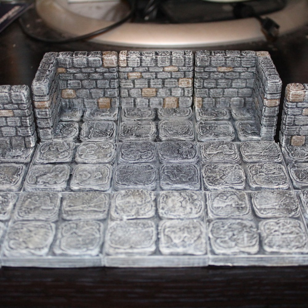 Stone Dungeon Corner - Free 3d model on creazilla.com