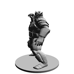 Fire Giant - Free 3d model on creazilla.com
