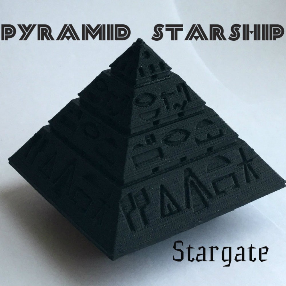 Pyramid Starship Stargate - Free 3d model on creazilla.com