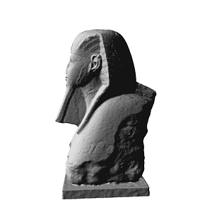 Sphinx Of Hatshepsut - Free 3d model on creazilla.com