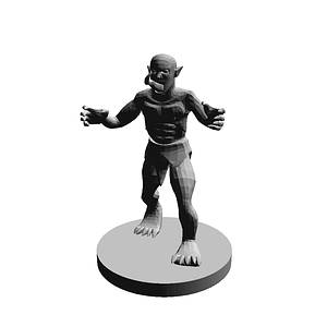 Ghoul - Free 3d model on creazilla.com